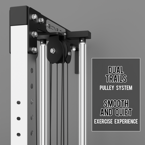 EONFIT® E1 Wall Mounted Cable Machine With Rotation Arms – Eonfit Fitness