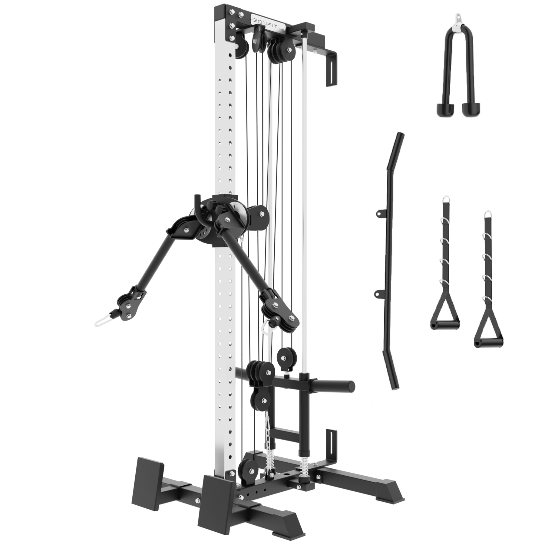 EONFIT® E1 Wall Mounted Cable Machine With Rotation Arms – Eonfit Fitness