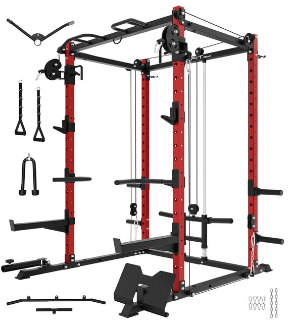 EonfitOmni® E2 2.0 Power Rack for Home Gym Equipment – Eonfit Fitness