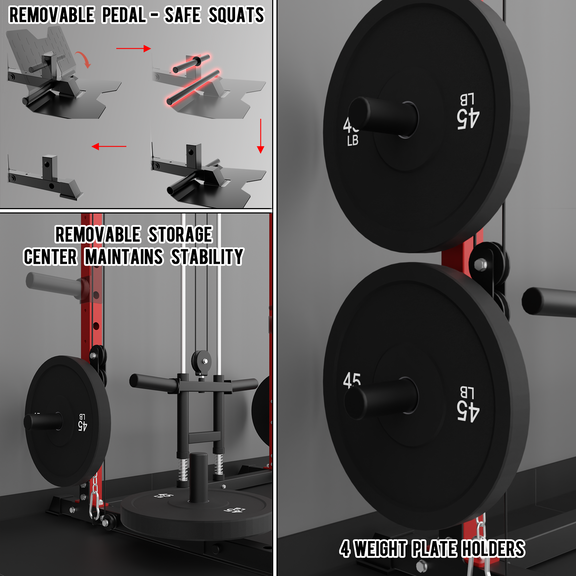 EonfitOmni® E2 2.0 Power Rack for Home Gym Equipment – Eonfit Fitness